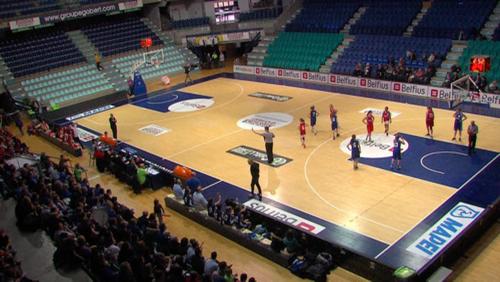 La Mons Arena acceuillait les finales de coupe du Hainaut de basket