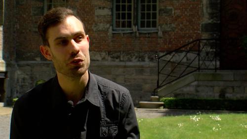 Portrait de Julien Gallez, futur prêtre