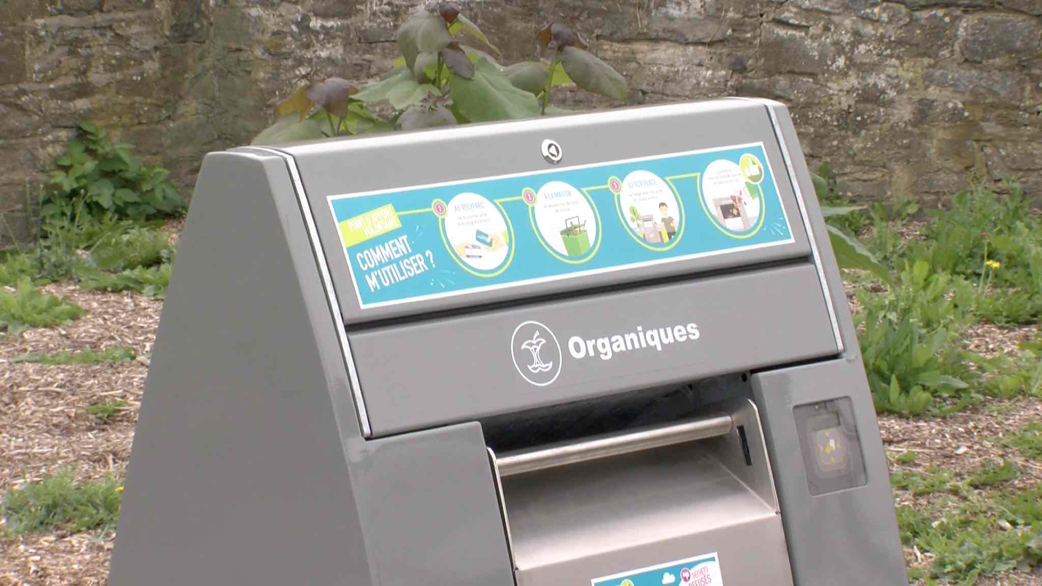 Points de collecte volontaire de déchets organiques installés par Ipalle