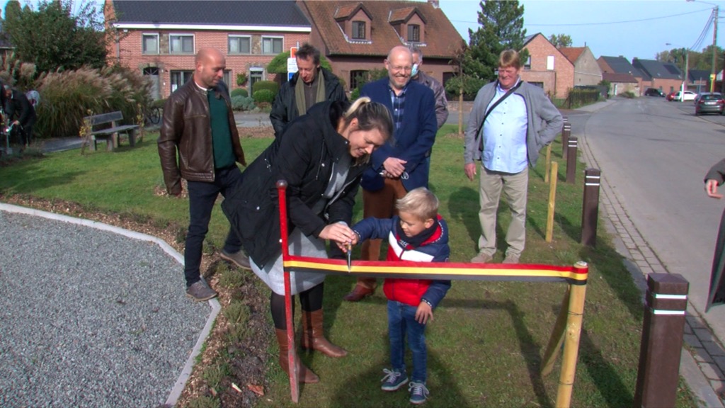Chièvres : la nouvelle place de Ladeuze a été inaugurée