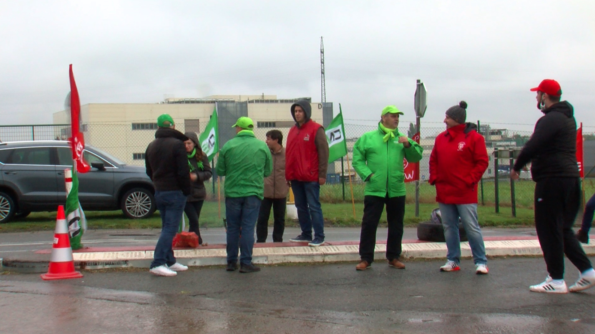 Les entreprises Takeda et Baxter à Lessines en grève pour mettre la ...