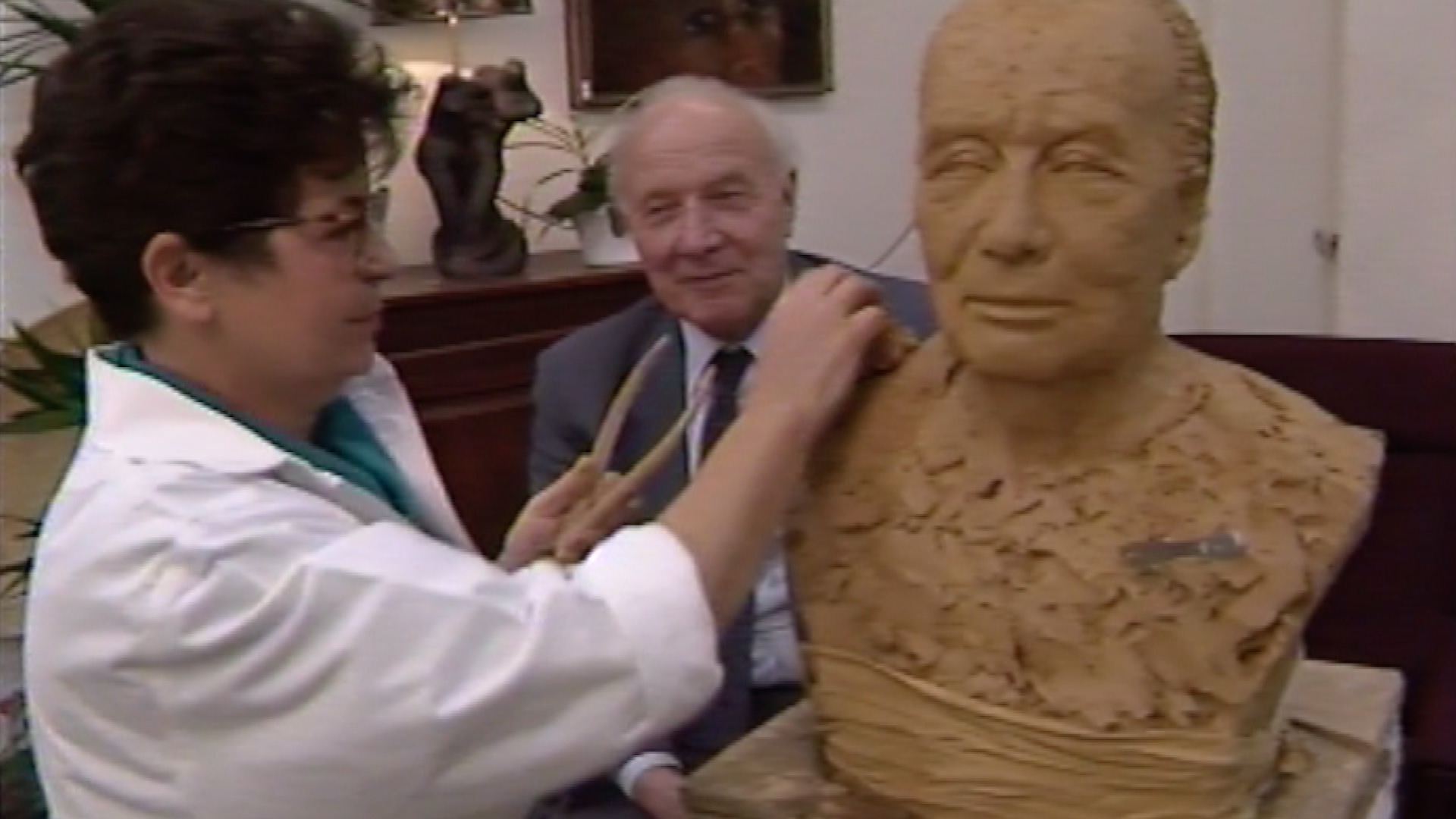 1987 : la sculptrice tournaisienne Marie-José Aerts immortalise Raoul ...