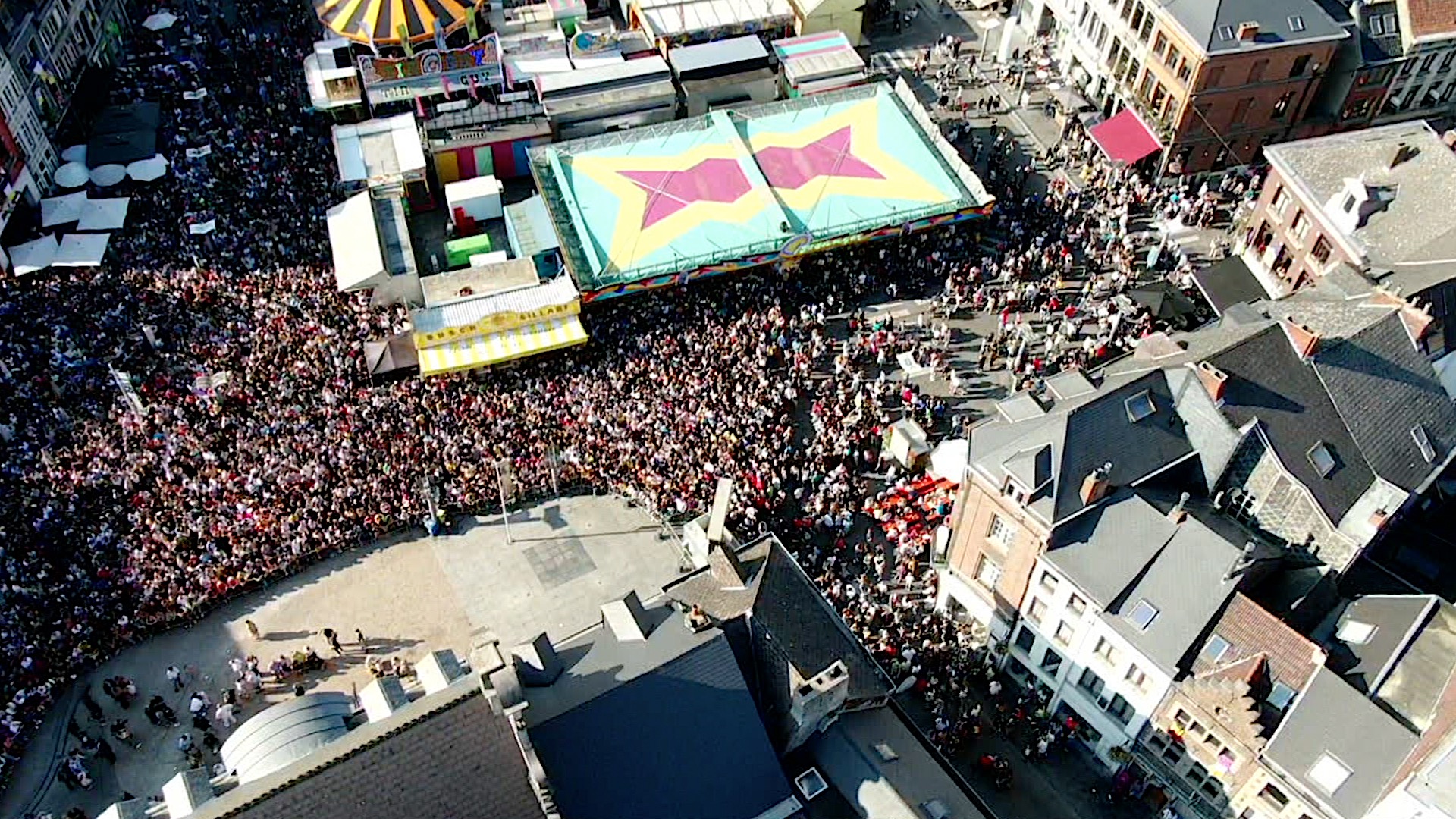 Ducasse d'Ath 2022 : revivez les festivités du samedi avec les Vêpres et le combat