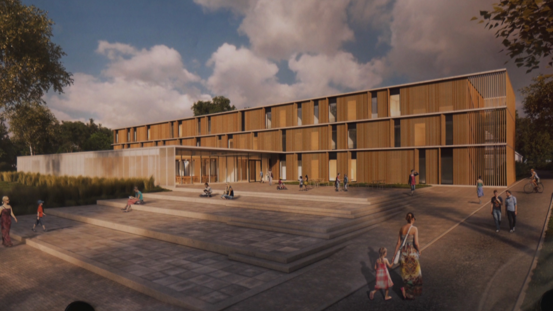 La construction du plus grand internat de Wallonie picarde se finalise ...