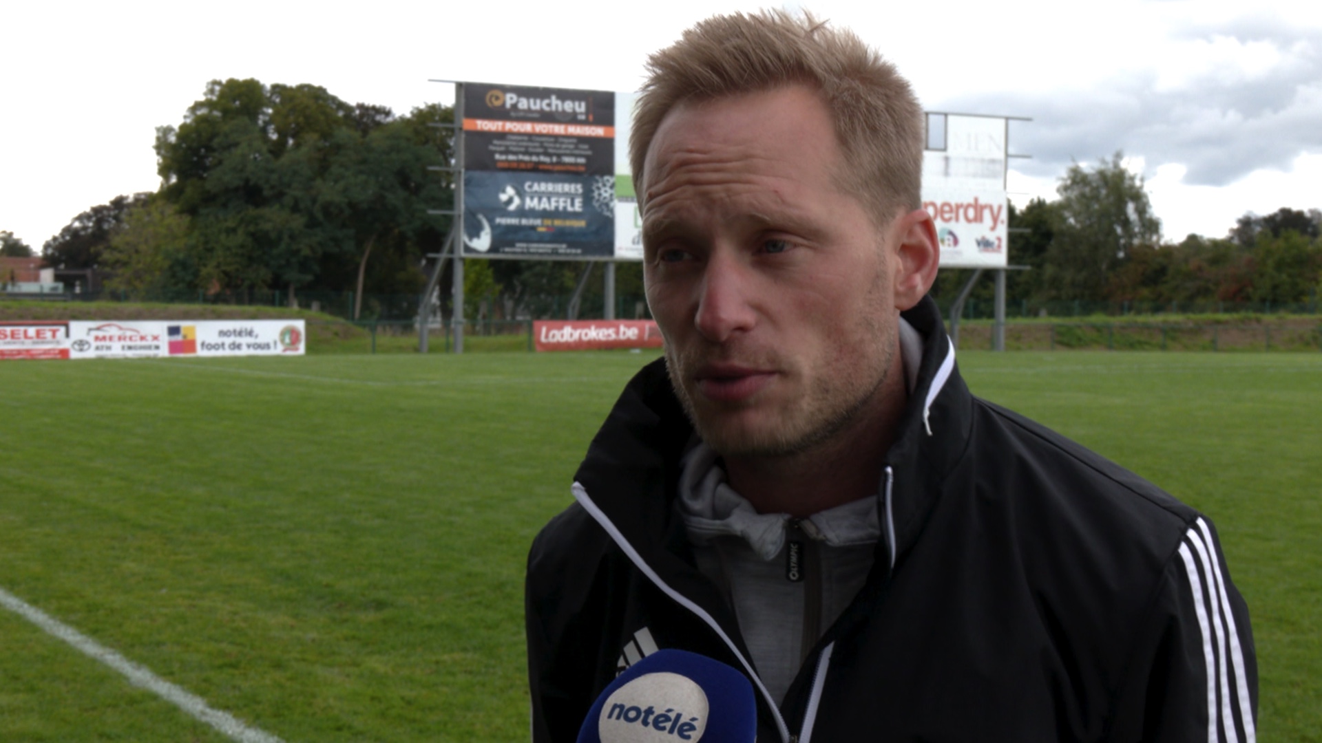 Bastien Letellier après la défaite du Pays Vert face au Léopold Uccle ...