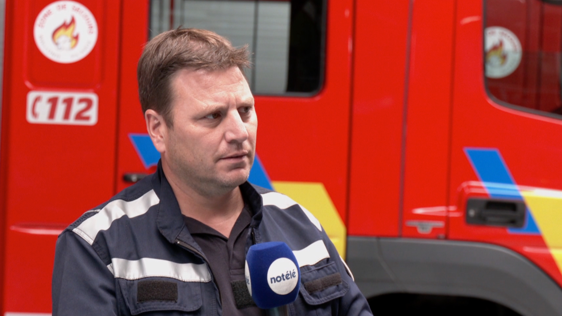 Zone de secours de Wallonie picarde : le commandant Olivier Lowagie, à ...