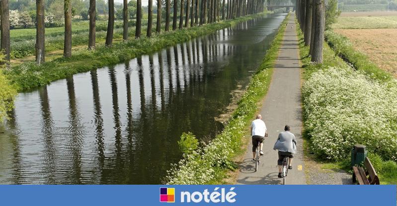 Le tronçon belge de l'EuroVélo 5 élu Véloroute de l'année 2023