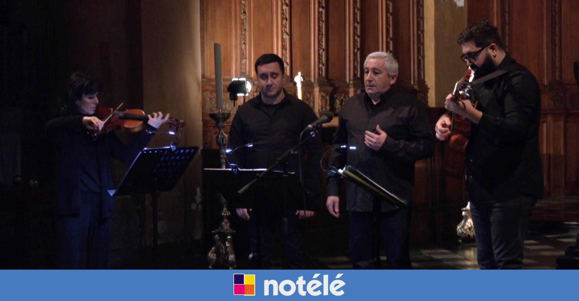 Un petit bout de Corse à Tournai avec le groupe I Campagnoli