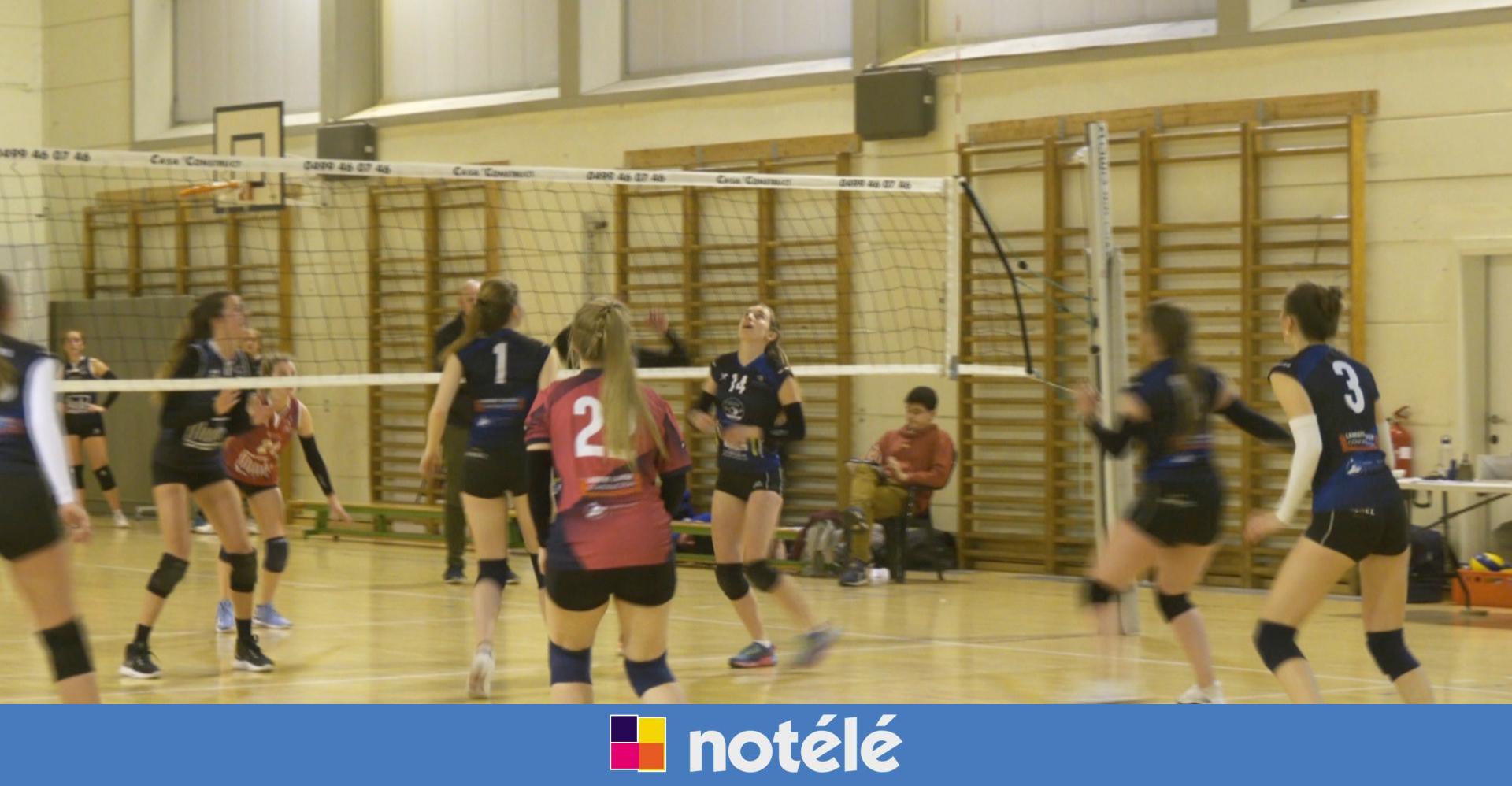 Volley Promotion Dames : le Pays des Collines peut souffler après sa ...