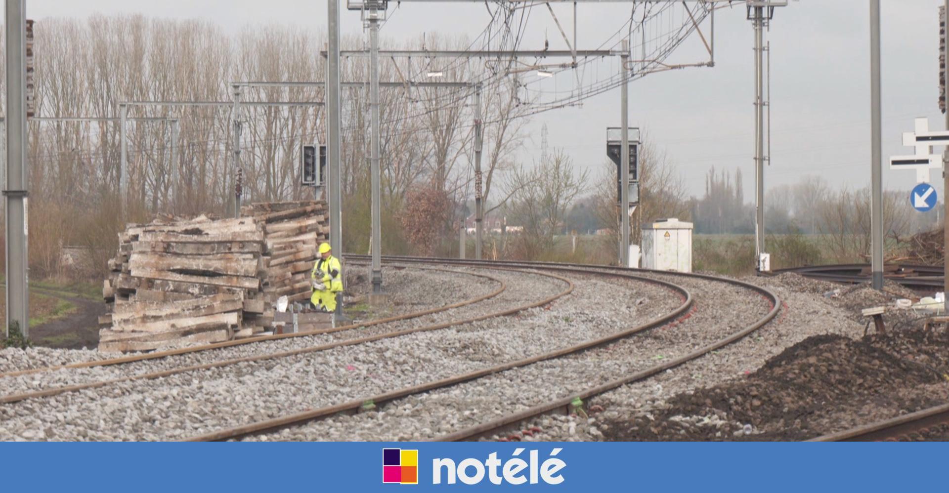 Le processus des chantiers d'Infrabel s'étale sur plusieurs années