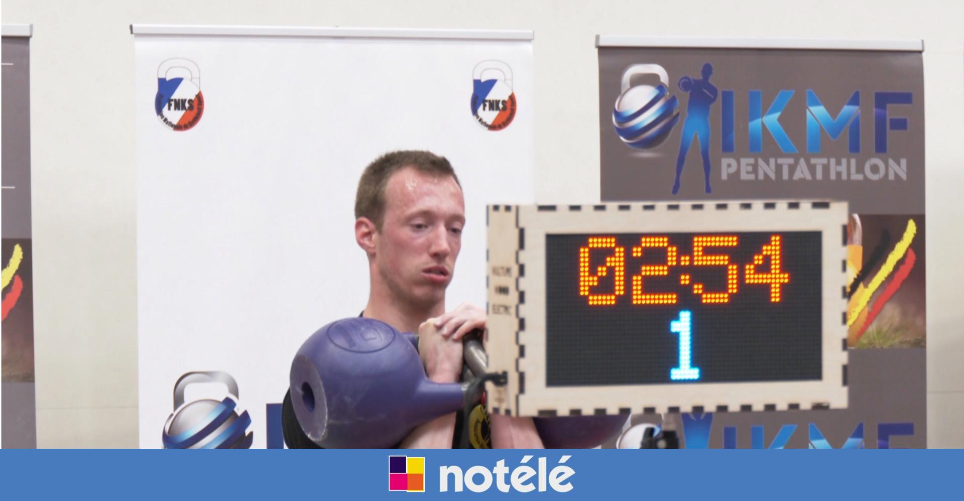 Kettlebell : Nicolas Genotte, un régional d'adoption qui monte