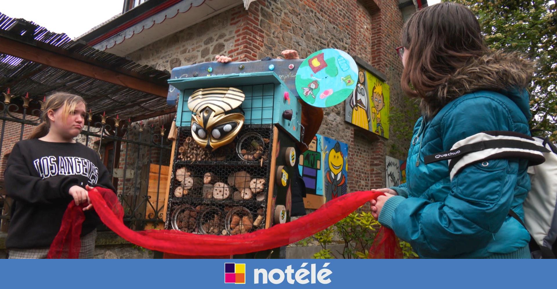 Les jeunes de Wallonie picarde inaugurent 4 totems pour sensibiliser au ...