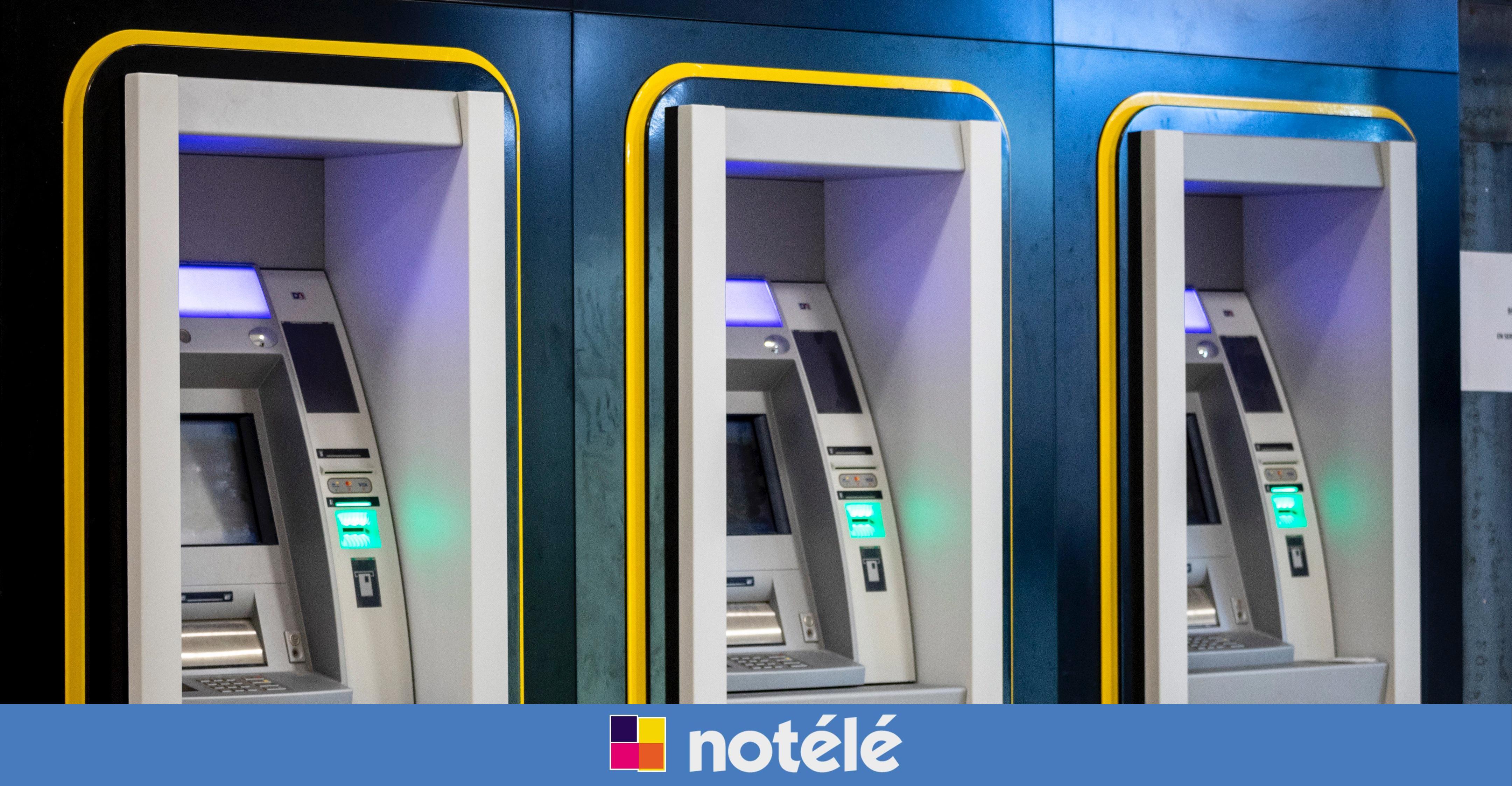 A Blaton, les 3 distributeurs de billets sont en service