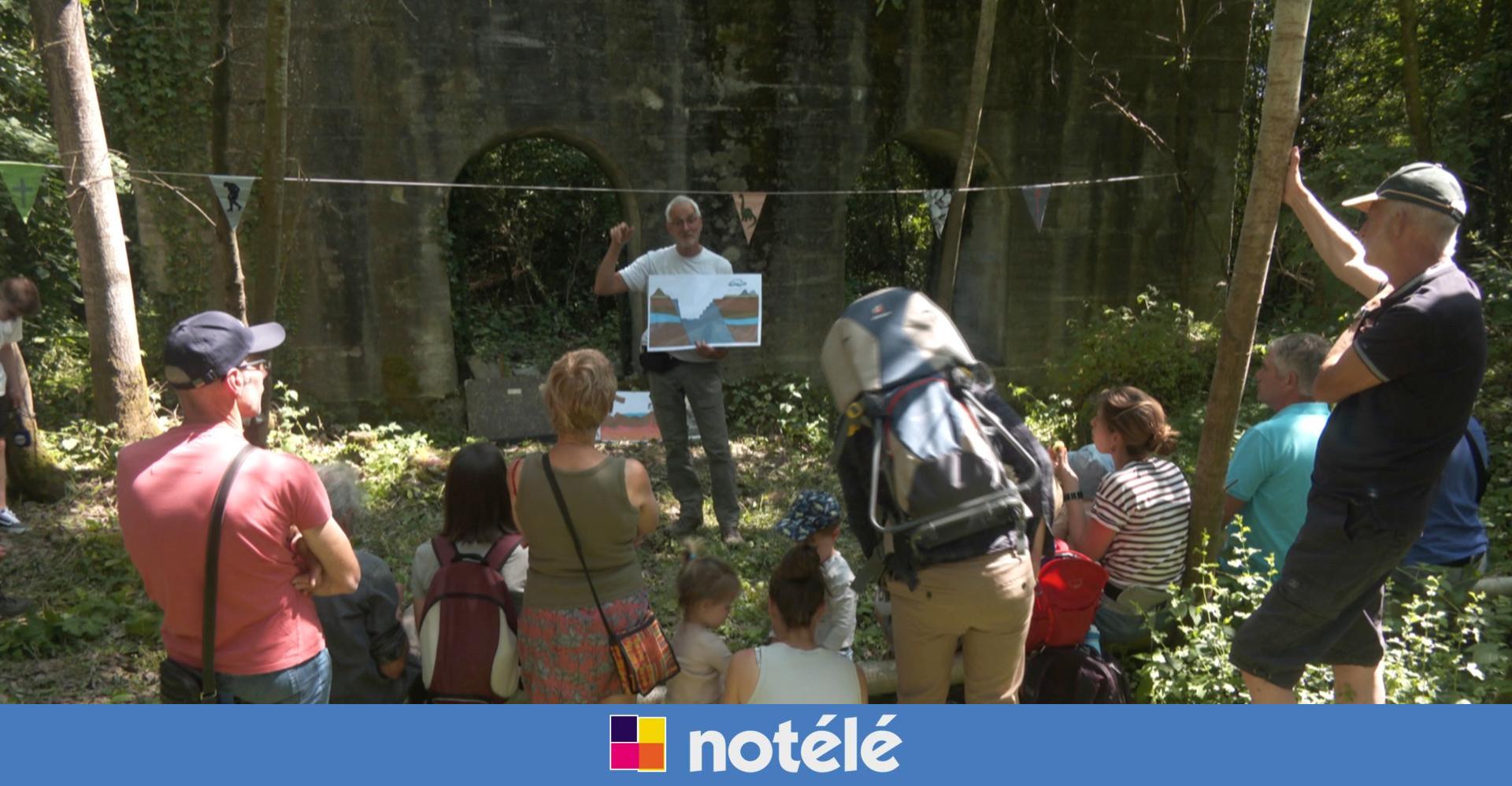 Lessines : le site des carrières de Mouplon a été ouvert au public pour ...