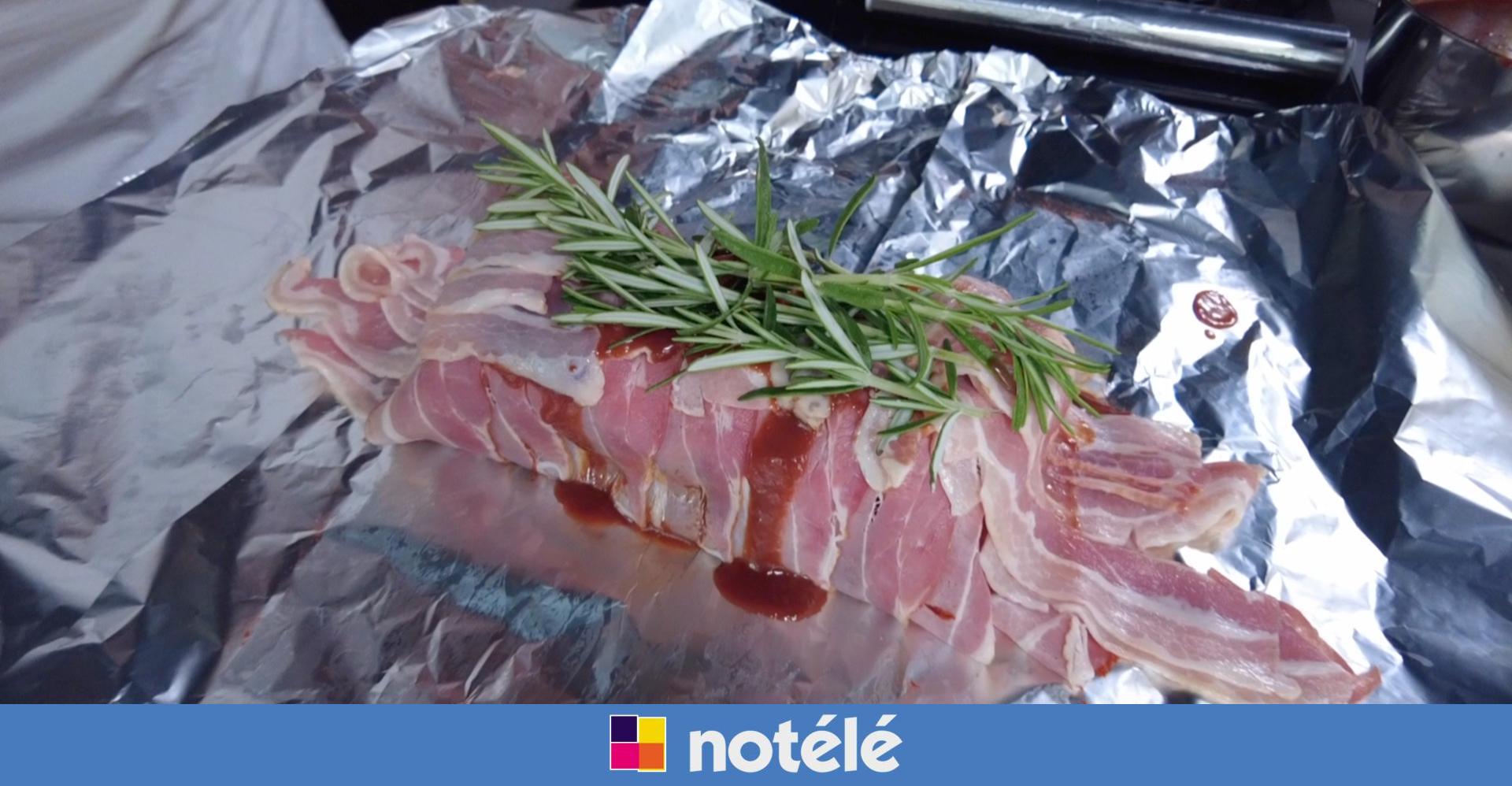 Délices & tralala avec Tonton : la papillote de lard au barbecue
