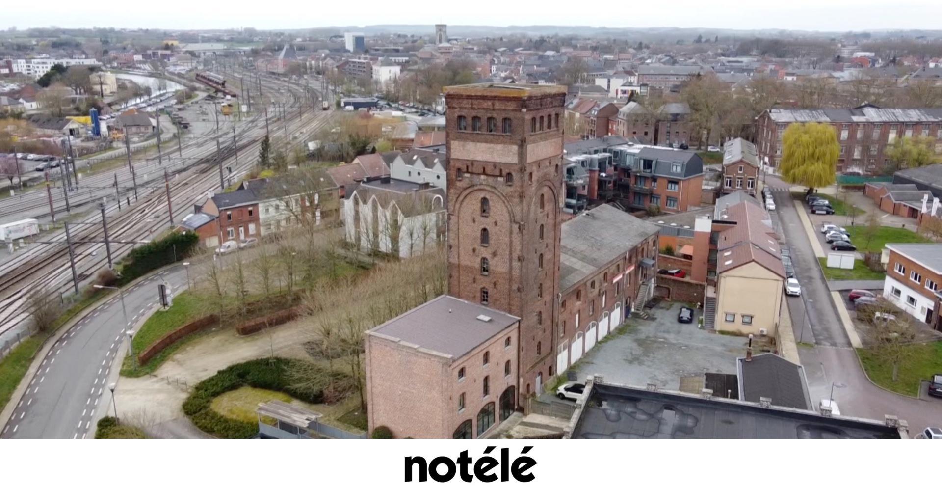 Ath : découverte de l'ancien château d'eau de l'usine Carton, un vestige patrimonial