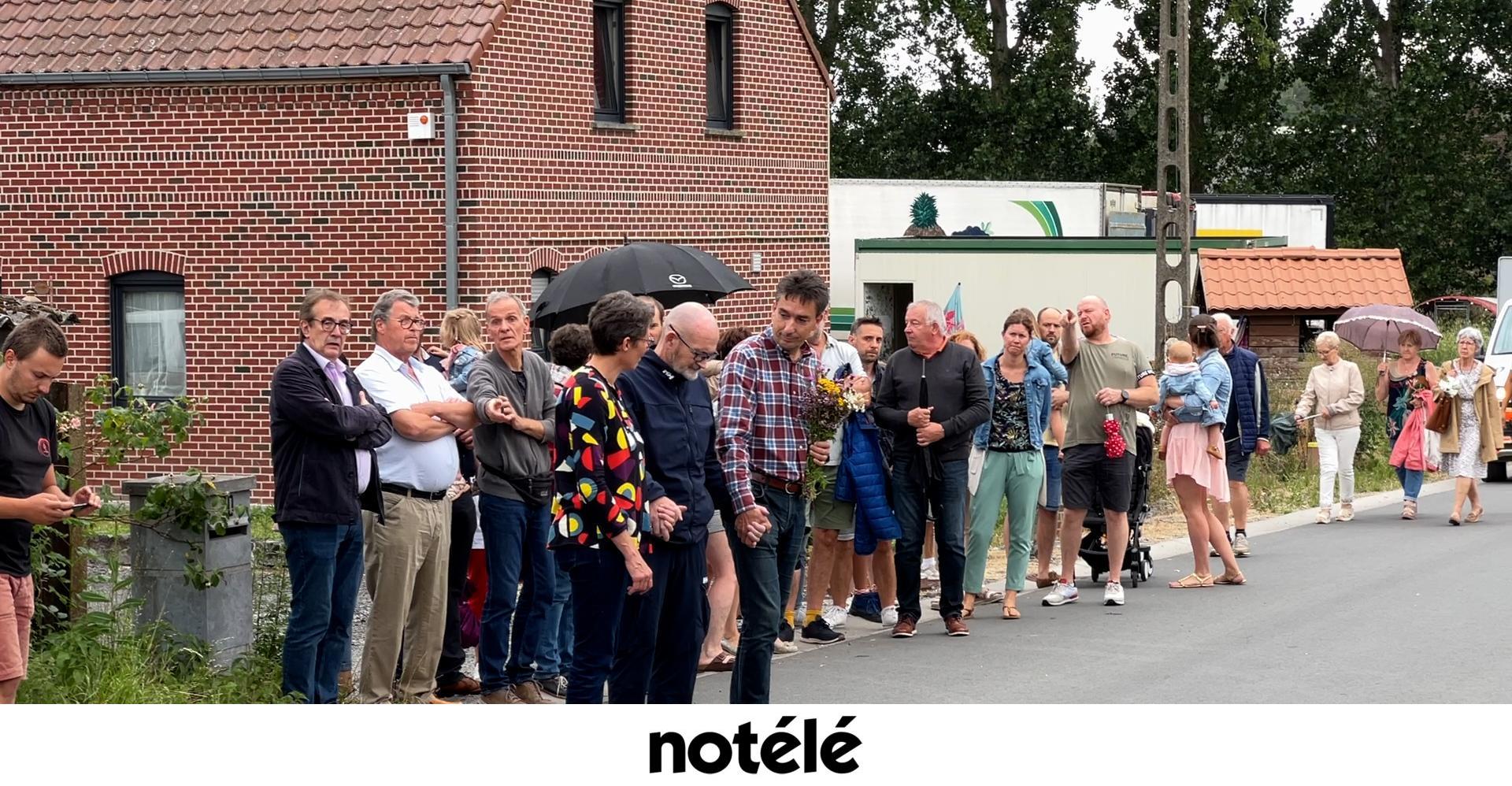 Molenbaix : les citoyens ont rendu hommage à Connor Lambert, le ...