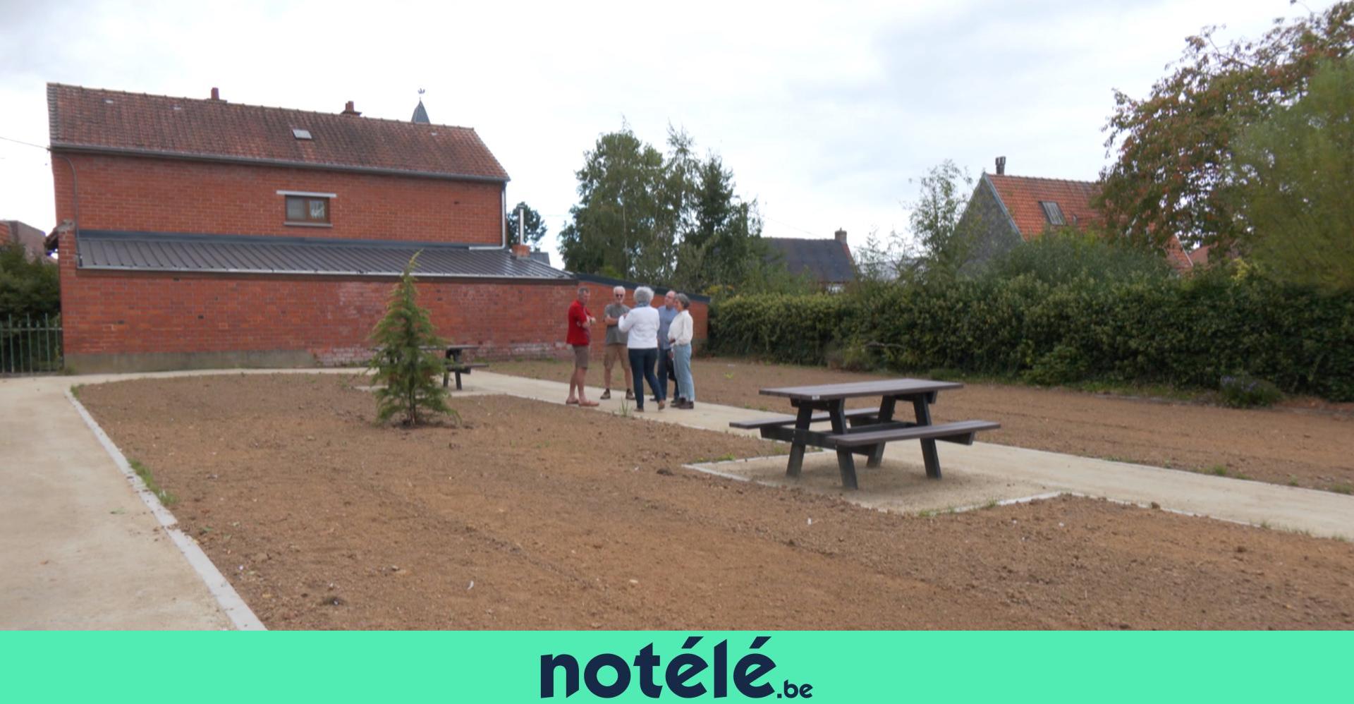 La place de Lamain retrouve un nouveau visage grâce à la participation ...