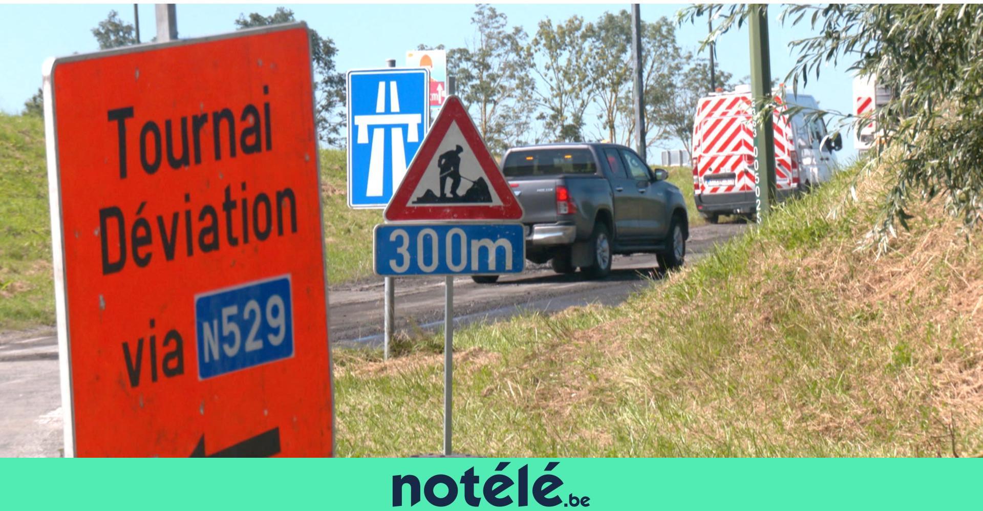 Le chantier de l'autoroute E429/A8 entre Frasnes et Tournai sera ...