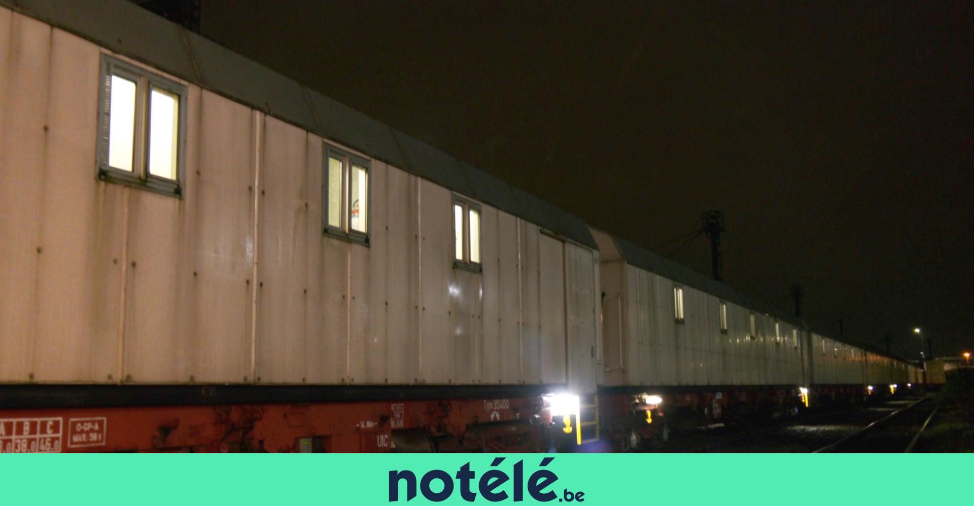 Le train-dortoir d'Infrabel, un train de vie pas comme les autres