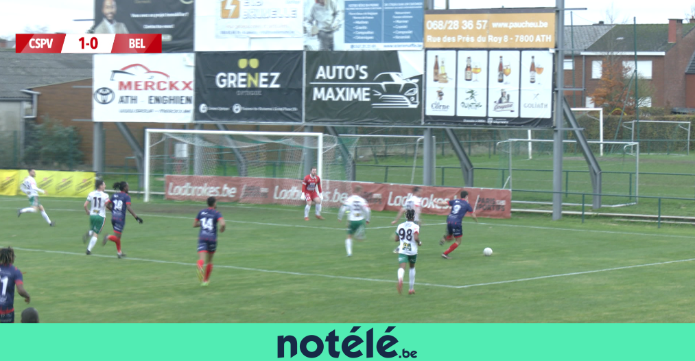 Football D3 ACFF: le Pays Vert remporte le derby face à Beloeil (3-0)