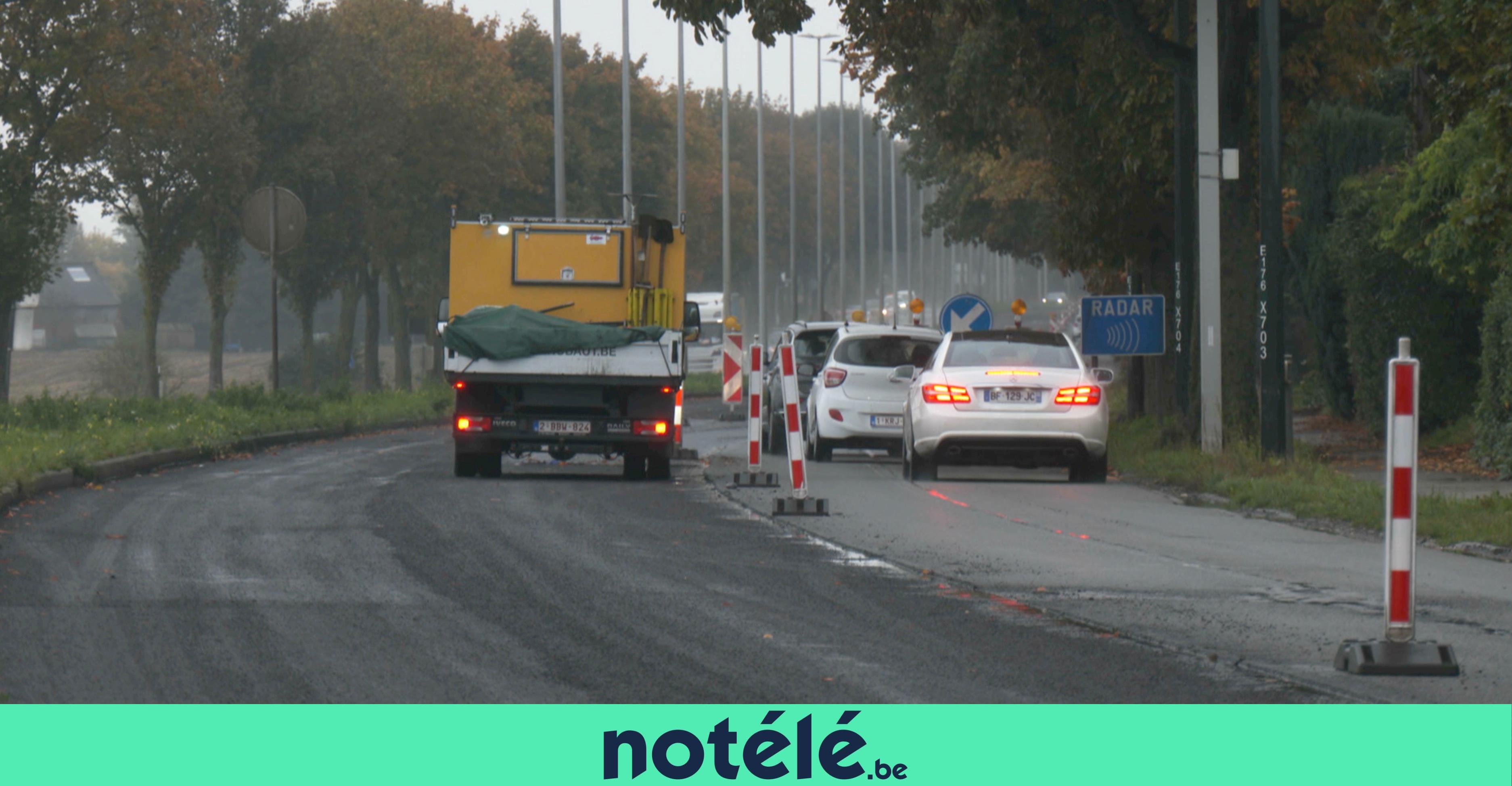 Mouscron : la route express continue à bouchonner et à faire du bruit