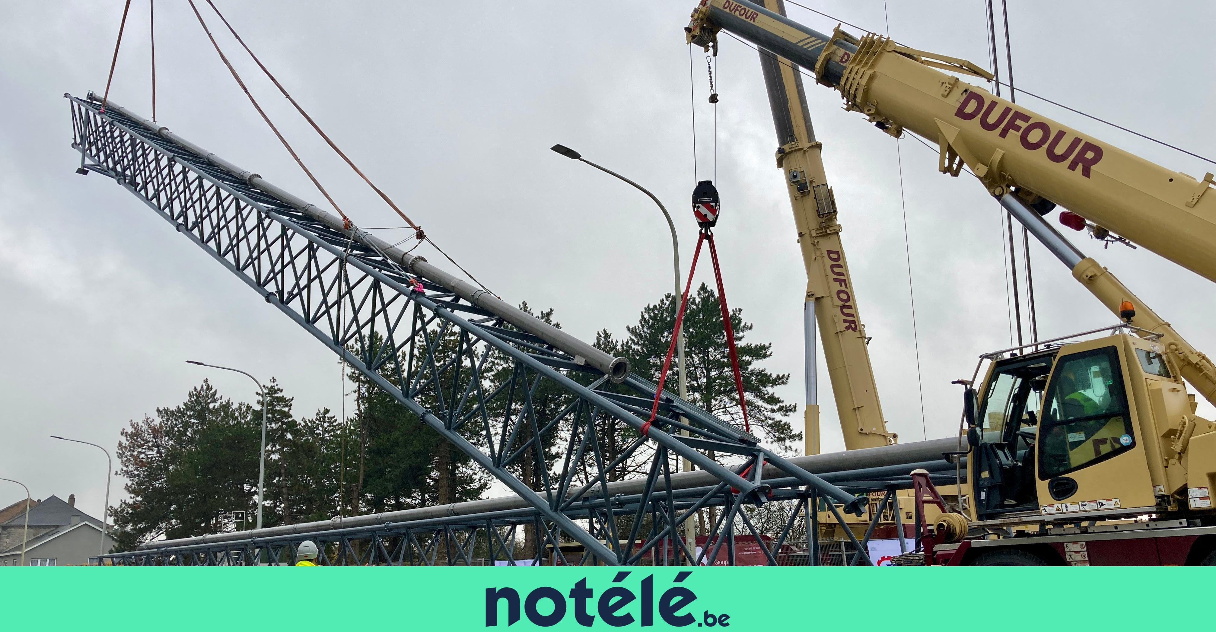 Gaurain-Ramecroix : spectaculaire chantier de la SWDE à la CCB