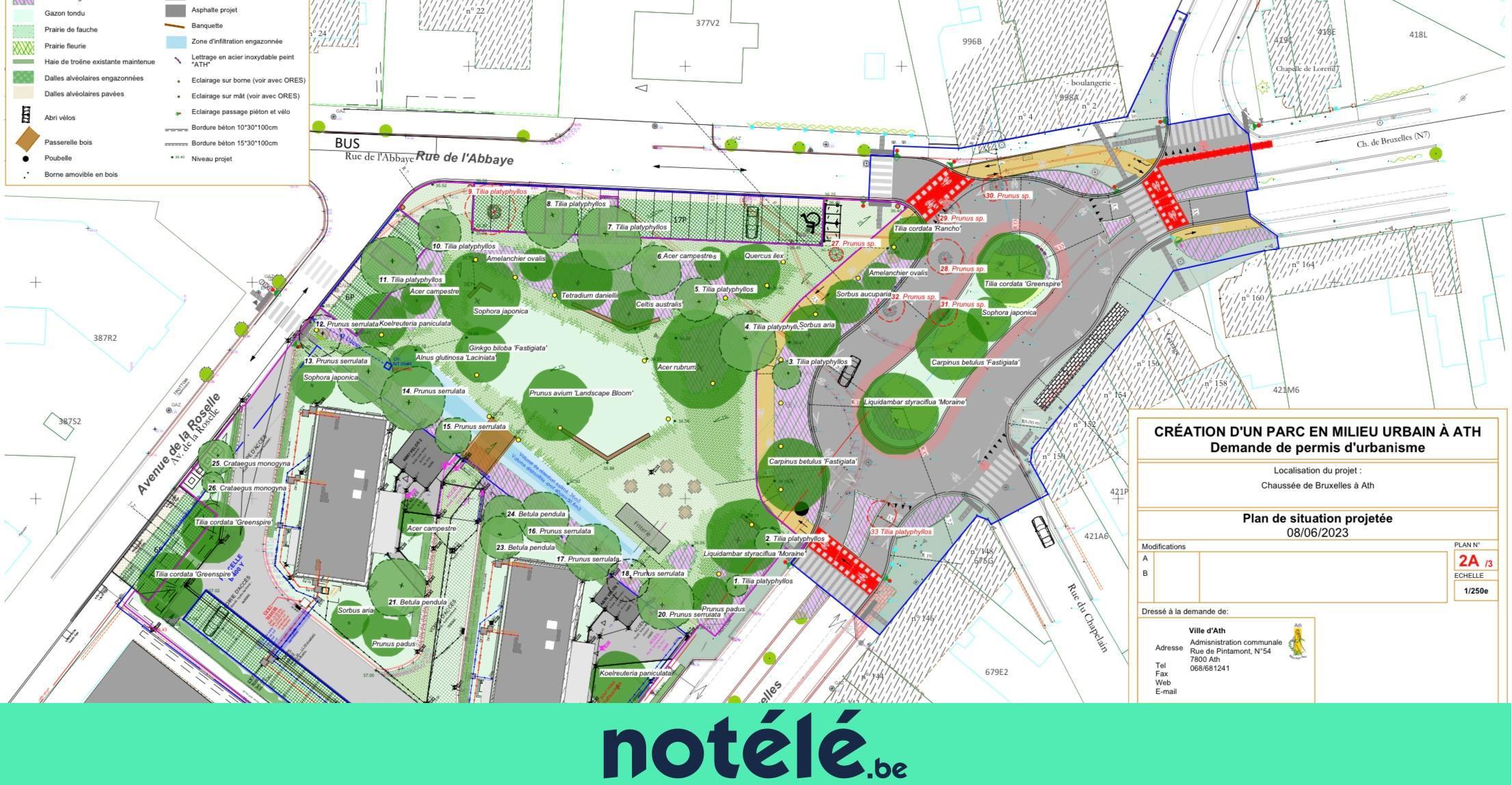 Ath : le futur parc de Lorette ne convainc pas l'opposition