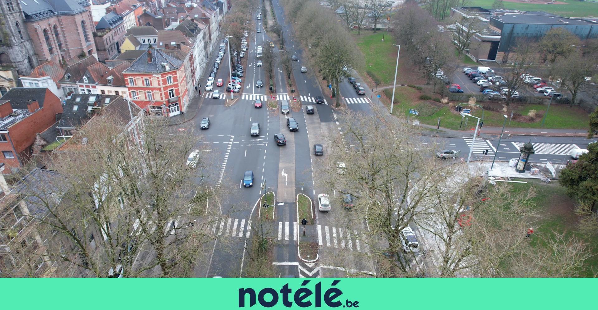 Un rond-point provisoire à la porte de Lille à partir de lundi : il ...