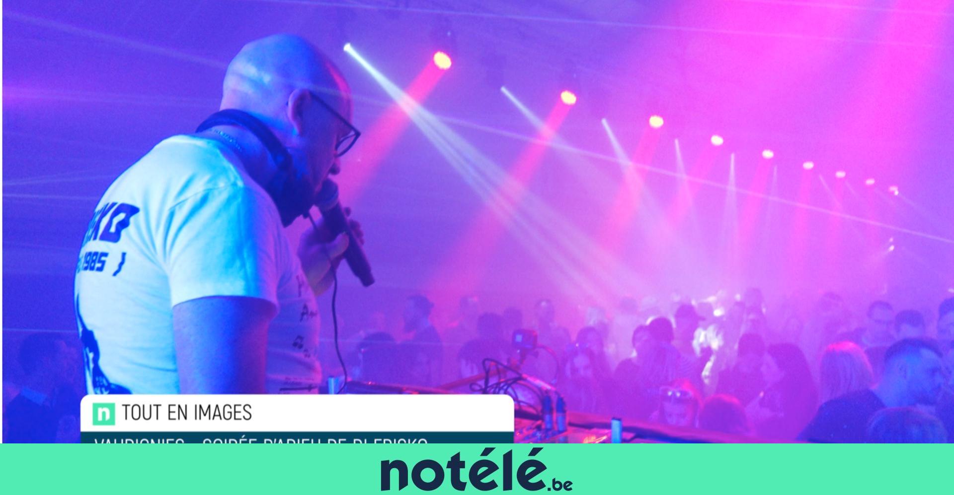 Tout en images: soirée d'adieu de DJ Frisko à Vaudignies