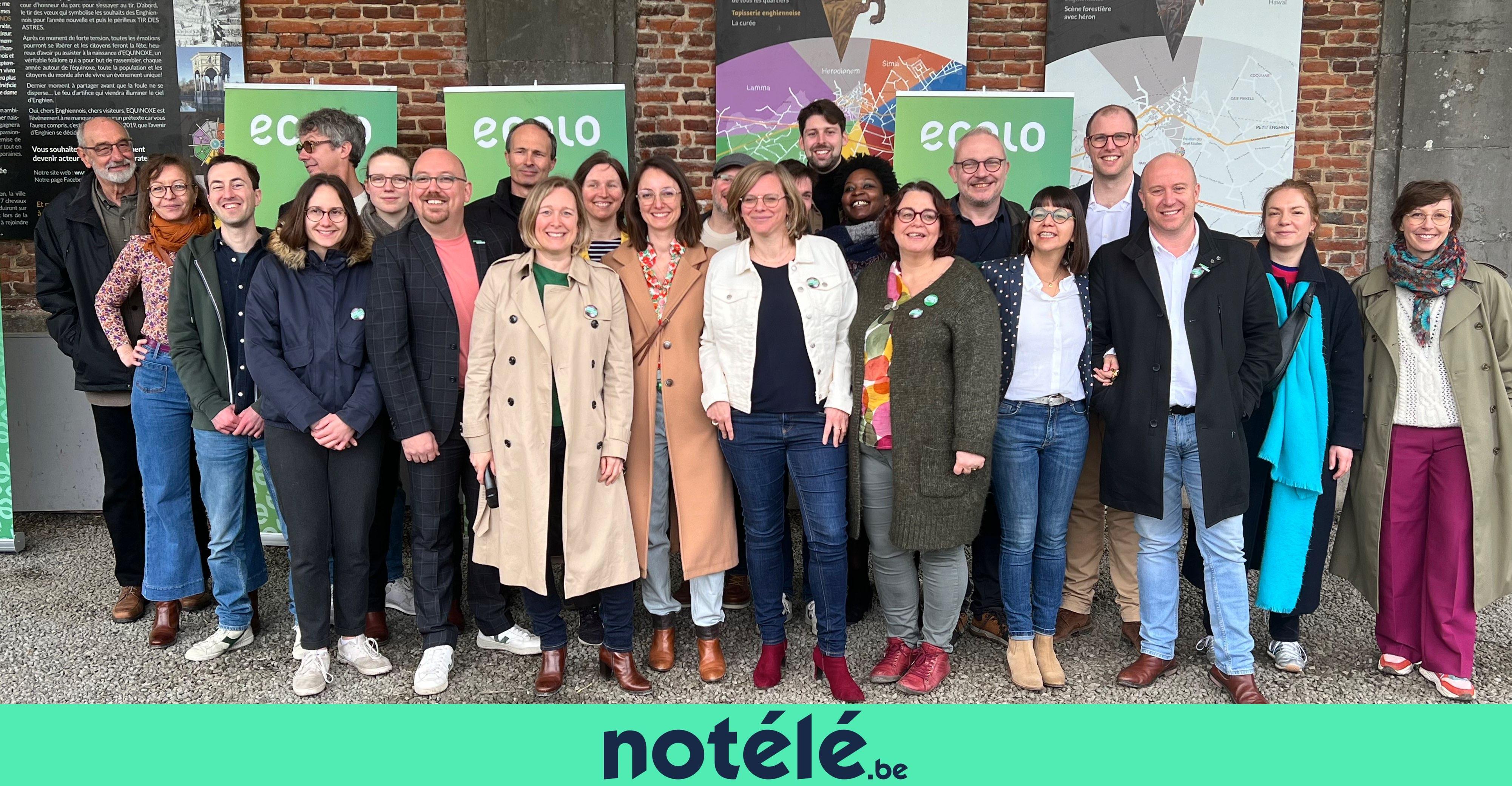 Bénédicte Linard, Saskia Bricmont et 23 autres écologistes de Wallonie ...
