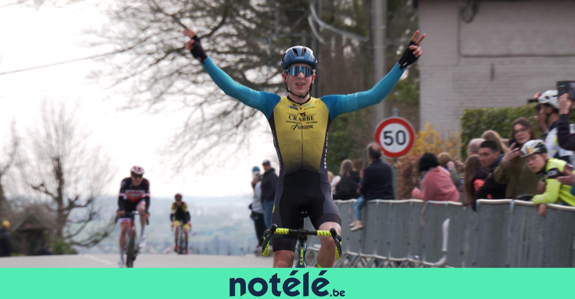 Cyclisme : Edouard Claisse domine Nicolas Aernouts au sommet du Mont-de ...