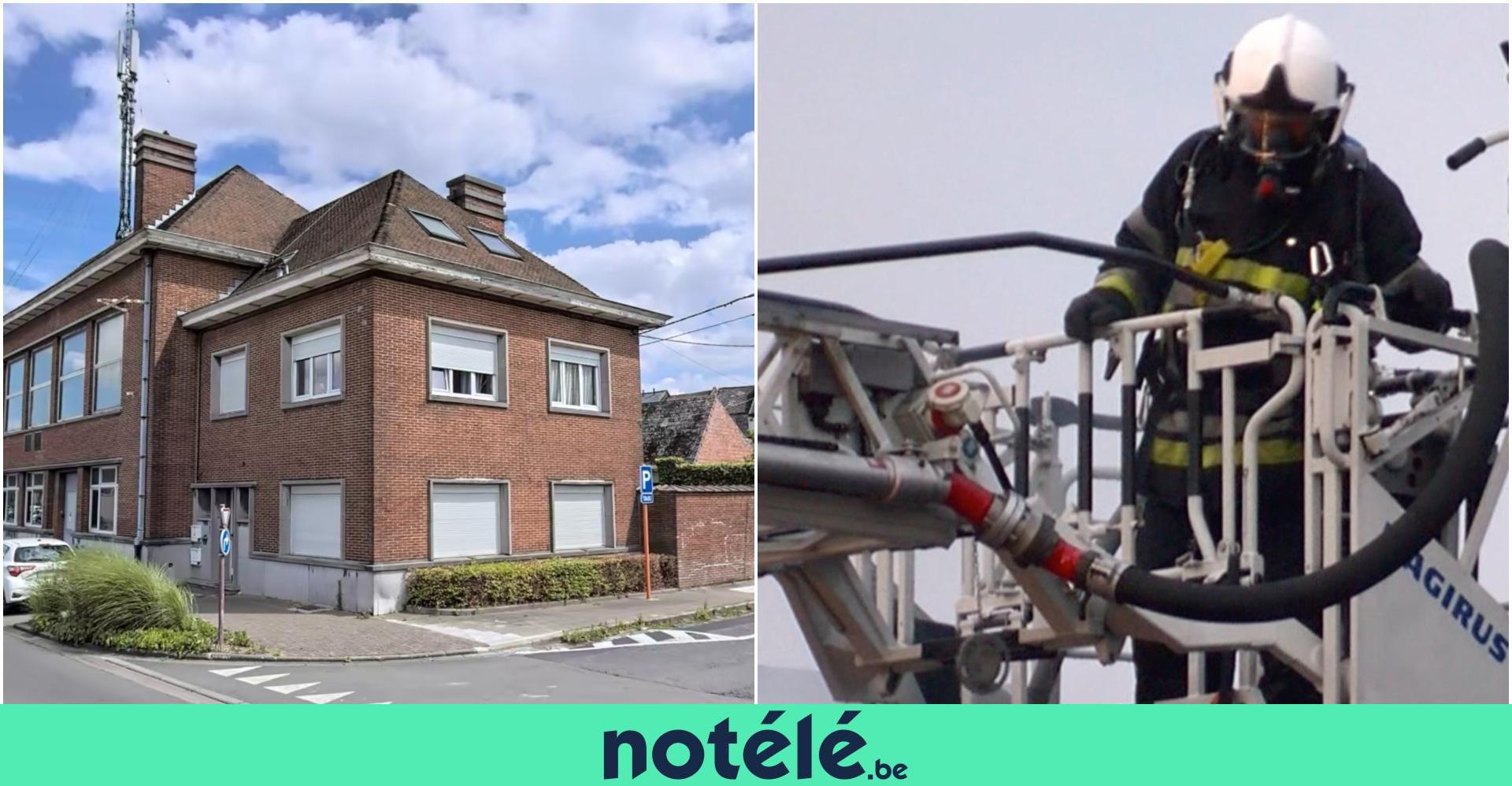 Une personne grièvement brûlée dans un incendie près de la gare de Leuze