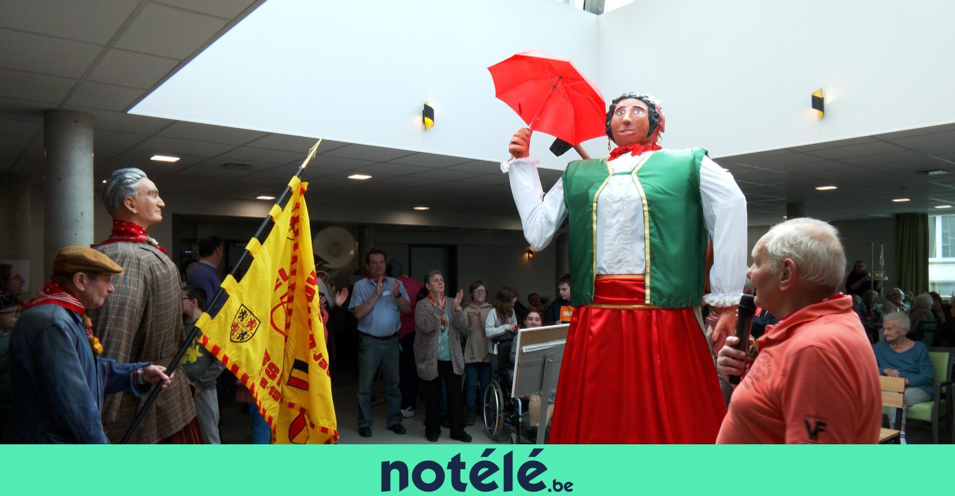 A Lessines, un géant a été créé pour inaugurer le nouvel espace Léa Mol ...