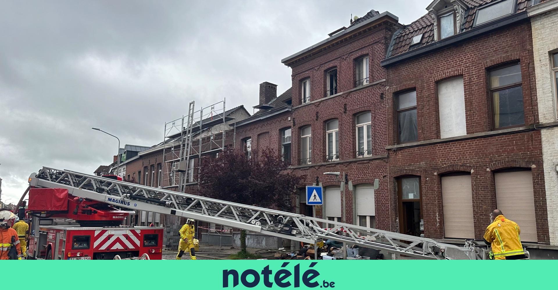 Tournai : le dernier étage d'une habitation située à la chaussée de ...
