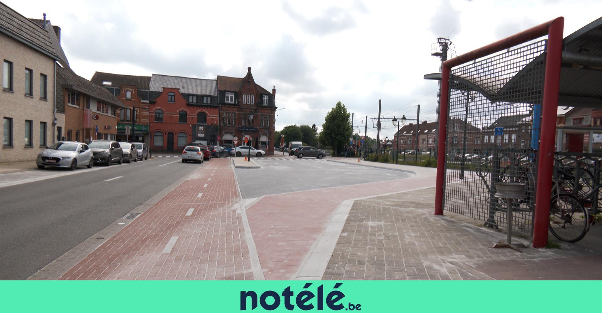 Comines : les aménagements du plateau de la gare officiellement inaugurés