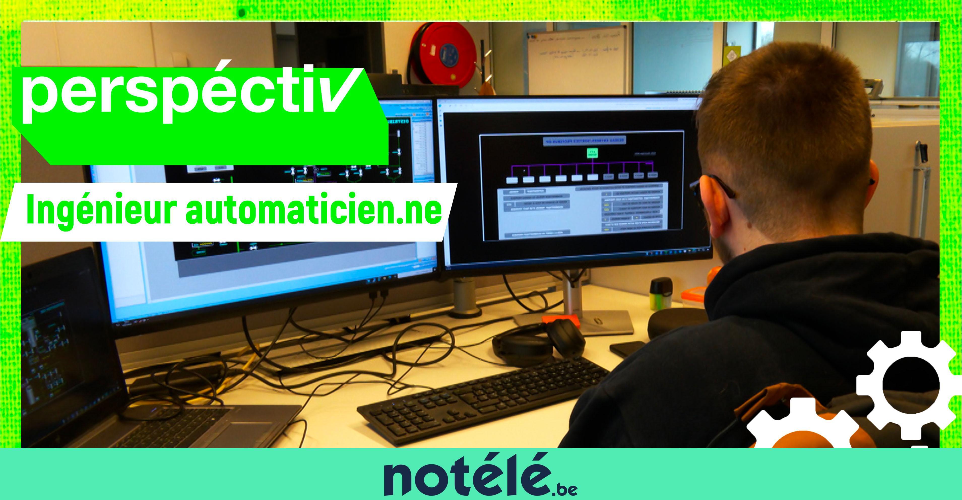 PerspéctiV: ingénieur.e automaticien.ne, le pouvoir de programmer et piloter des machines