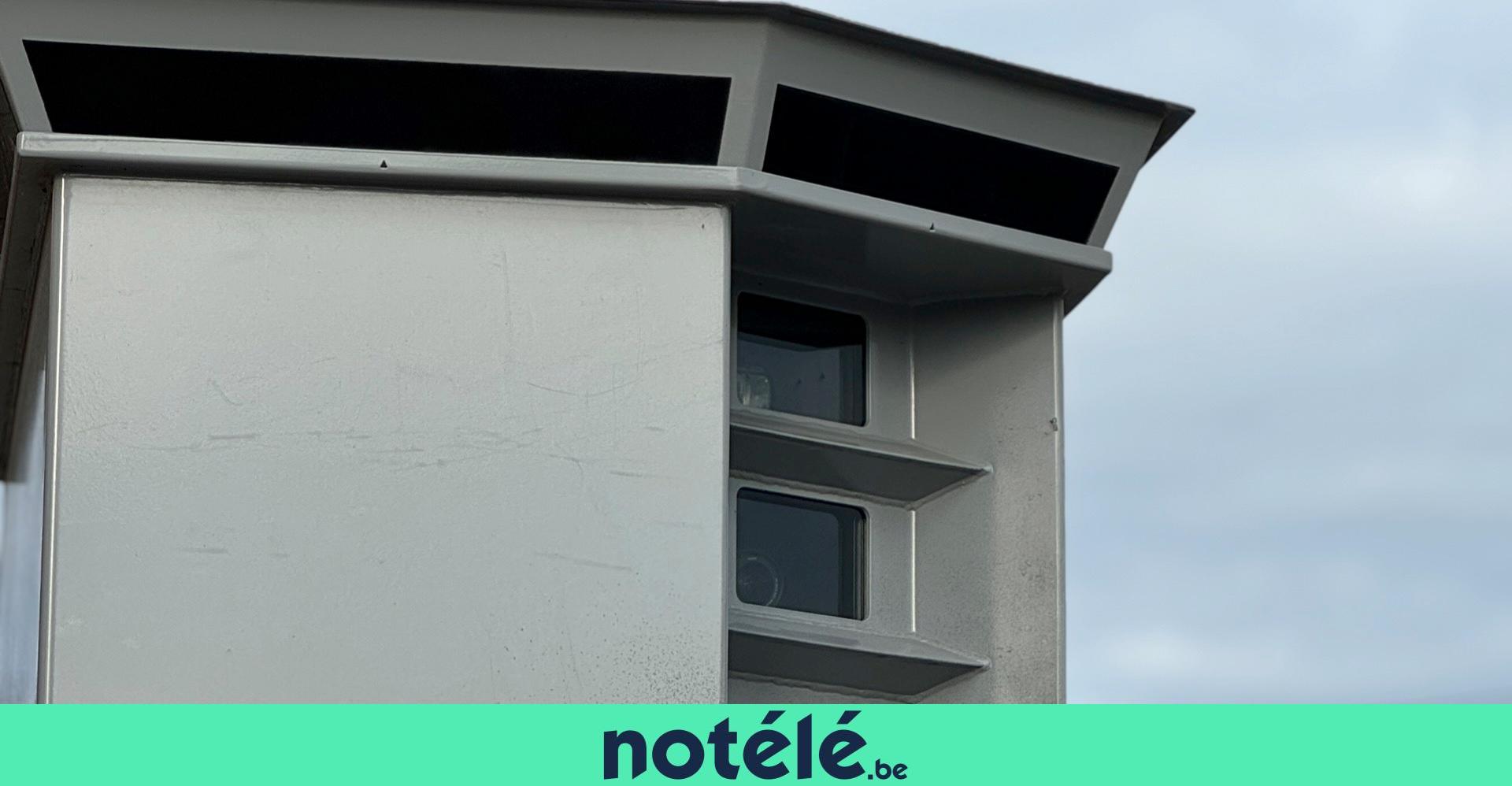 Un lidar installé à la rue du Trieu à Chapelle-à-Wattines