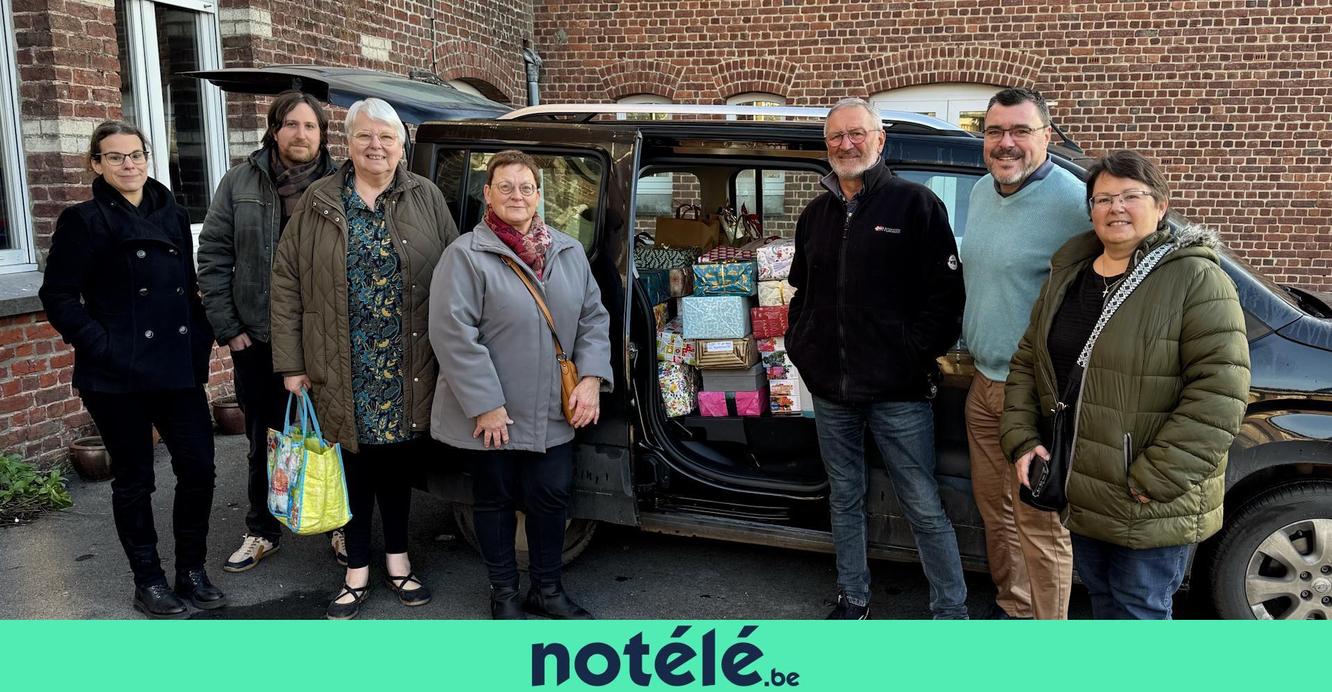 Estaimpuis : le groupe Ouverture distribue une centaine de cadeaux aux personnes en situation de ...