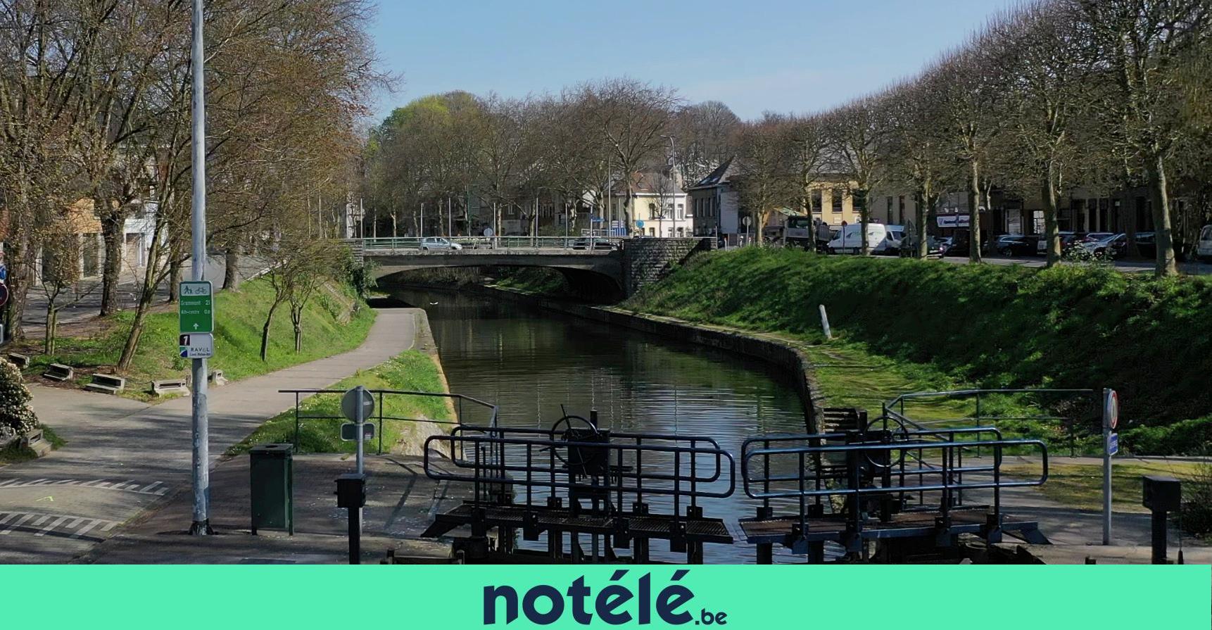 Ath : une partie du canal de la Dendre polluée accidentellement au mazout