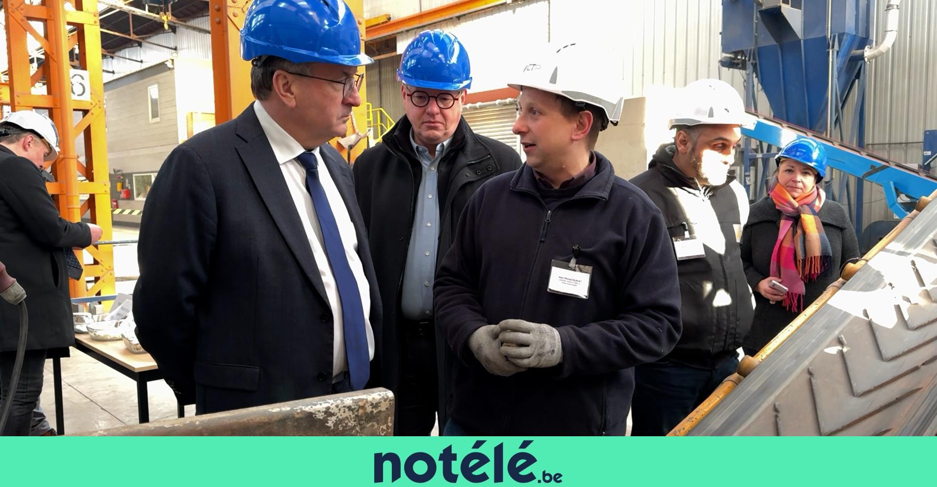 Economie circulaire : le ministre wallon de l'Economie Pierre-Yves ...