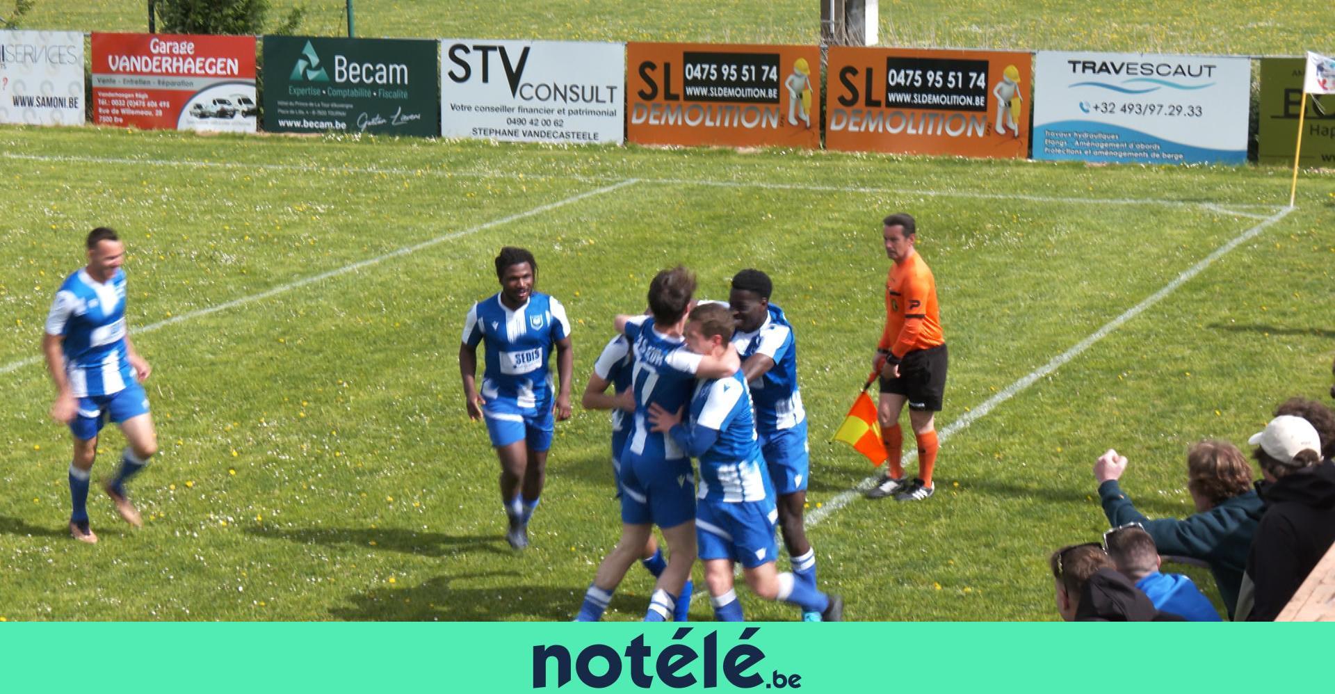 Football - Tour final P2 : Herseaux n'a pas fait le poids face à Ere (5-0)