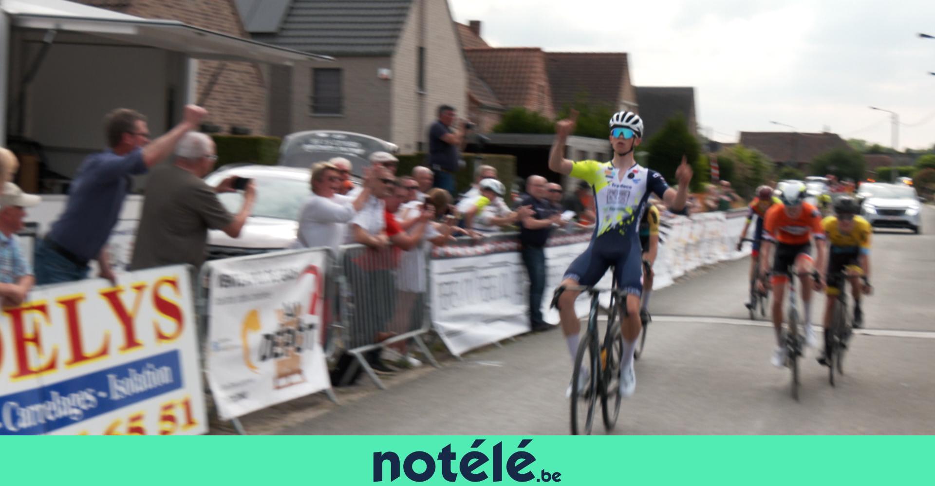 Cyclisme : l'Havinnois Hugo Decroos décroche son premier succès chez ...