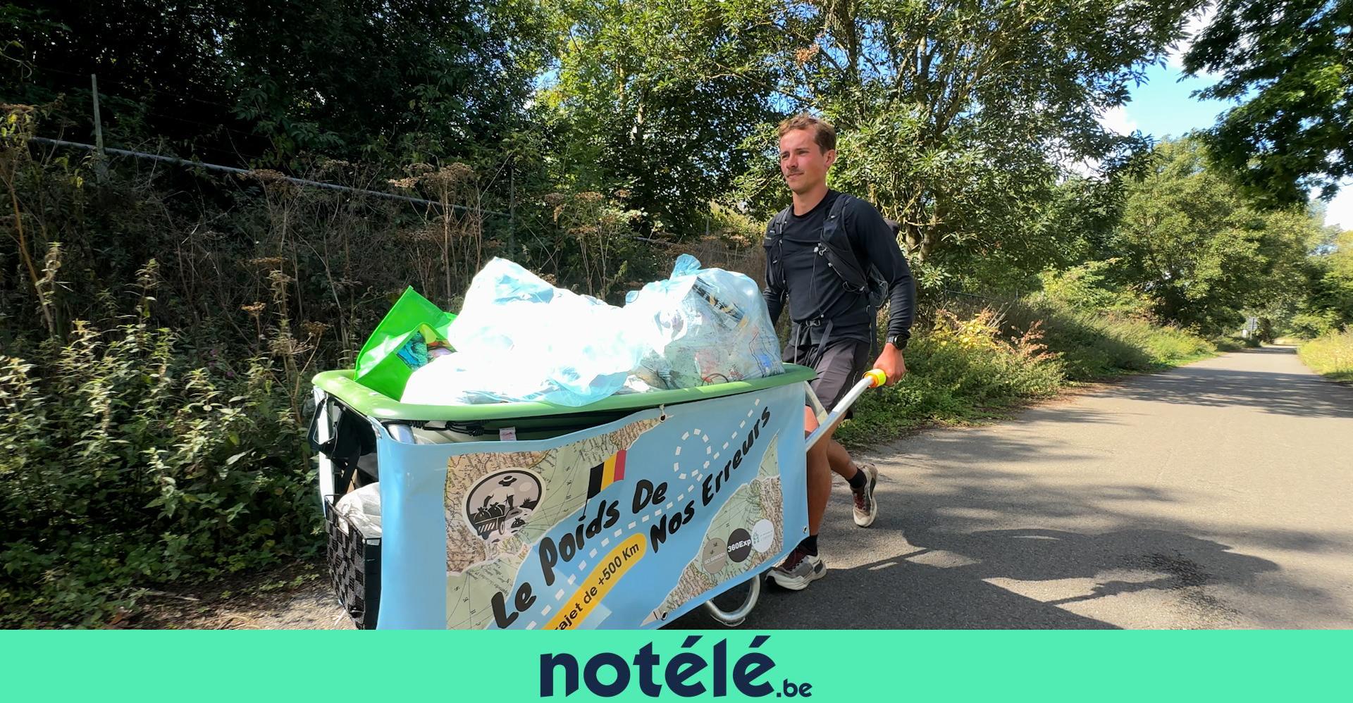 De La Panne à Arlon, Hugo Labiaux traverse la Belgique pour ...