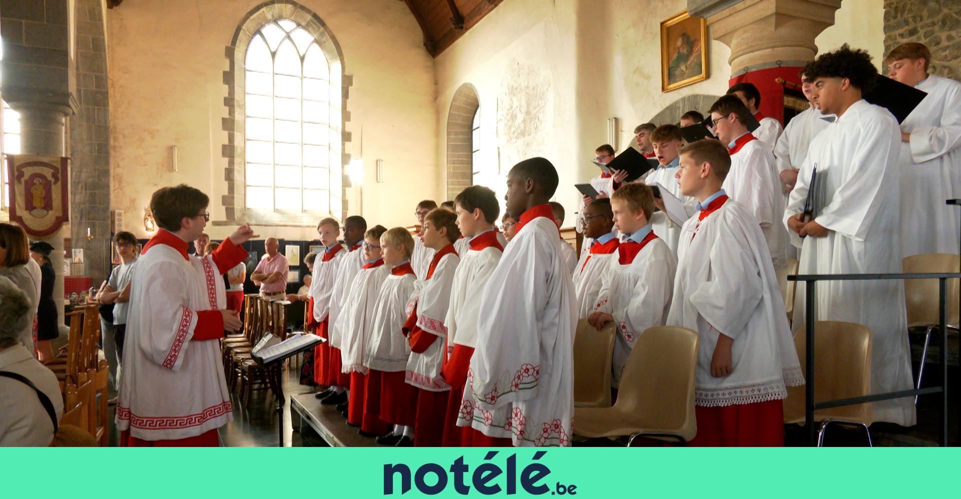 Lessines : les Petits Chanteurs de Belgique reçoivent le Prix Tramasure