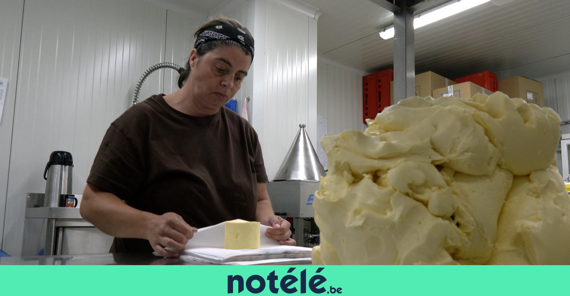 Le beurre de la ferme De Ruyver Delem Maes de Baugnies présent sur les ...