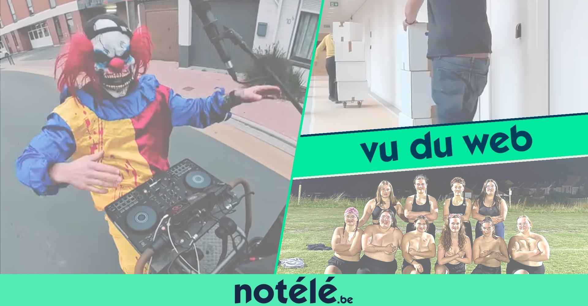 Vu du web : le rugby se bouge pour octobre rose, un clown DJ à Leers ...