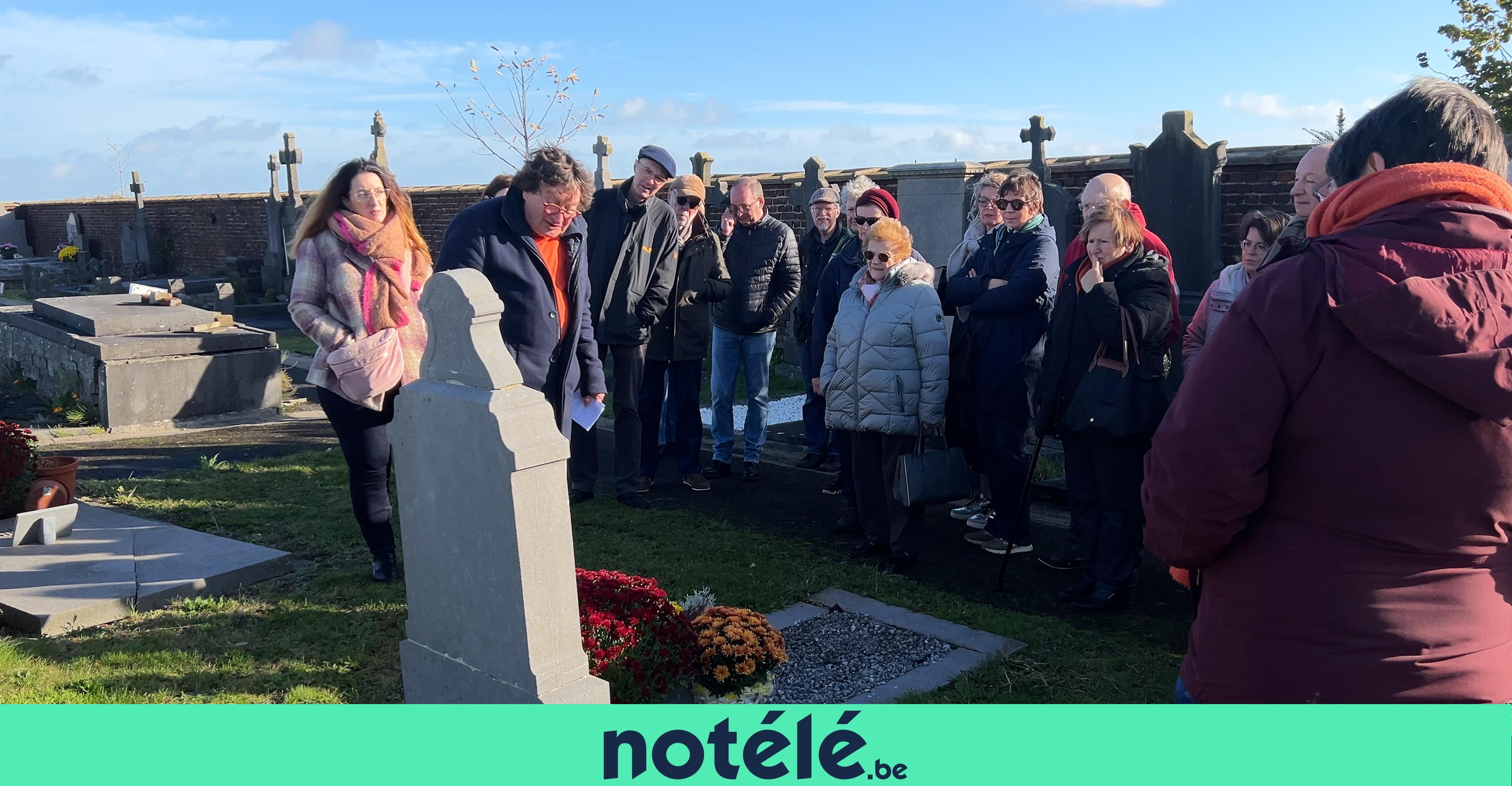 Vaudignies : l'histoire du cimetière se dévoile lors d'une visite guidé par Jacky Legge