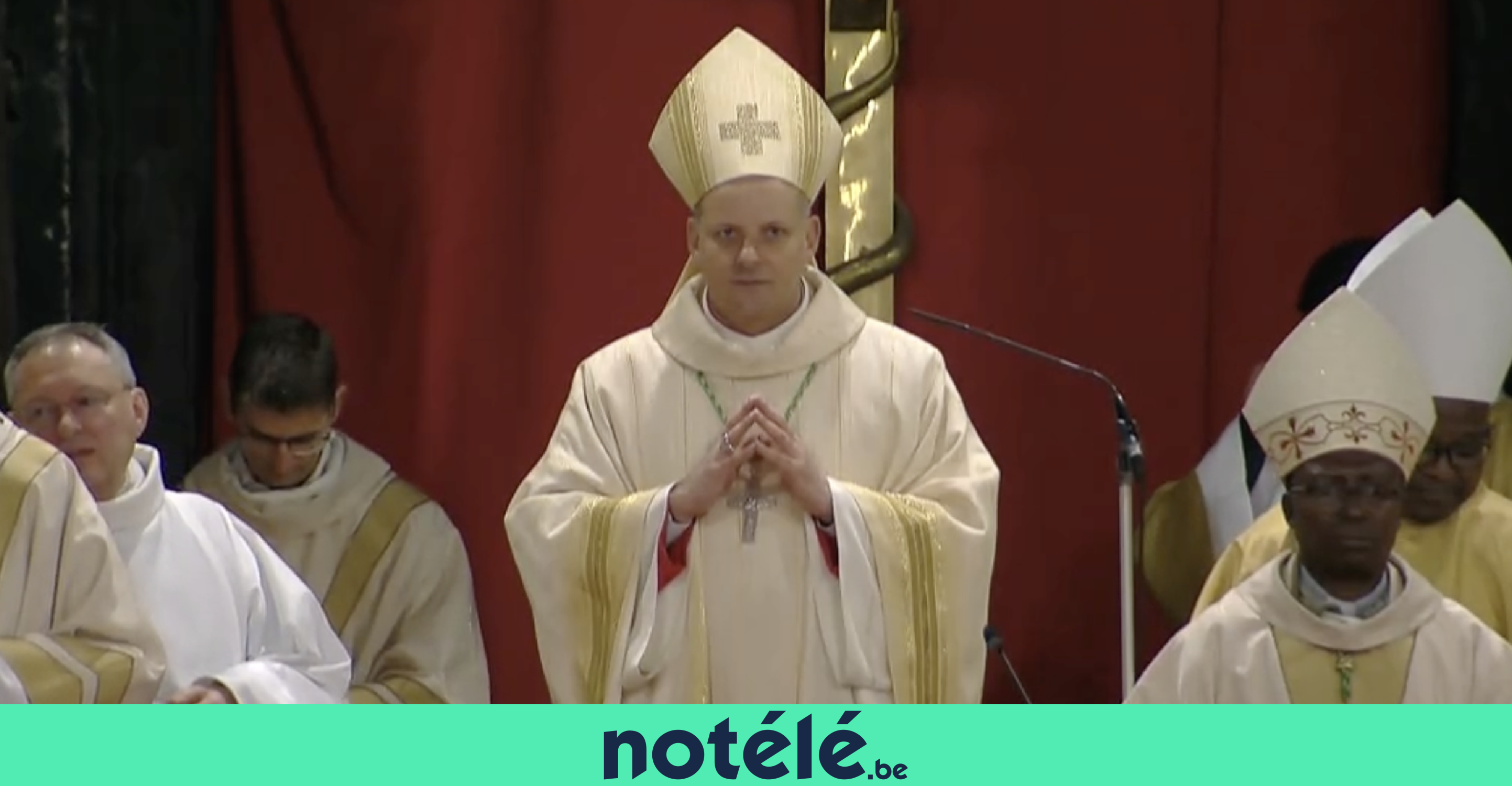 Monseigneur Frédéric Rossignol a été ordonné 101e évêque de Tournai