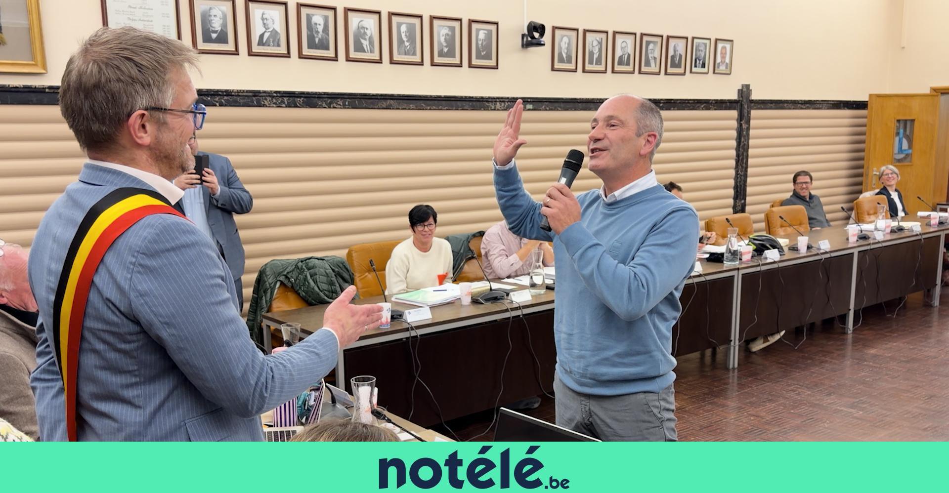 Conseil communal de Leuze : Olivier Picron a prêté serment